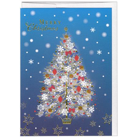 クリスマスカード 1枚入 GX-4114｜EASE 16個までネコポス便可能[M在庫-2-C2] : ease-gx-4114 : THE 文房具 令和万葉堂 - 通販 - Yahoo!ショッピング