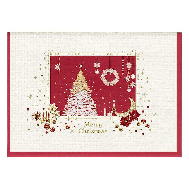 クリスマスカード 1枚入 GX-4423｜EASE 28個までネコポス便可能[M在庫-2-C2] : THE 文房具 令和万葉堂 - 通販 - Yahoo!ショッピング