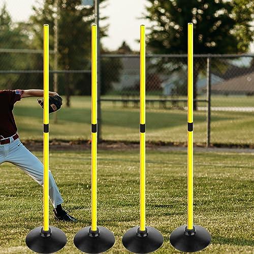 Voodans トレーニングポール アジリティポール サッカー バスケト レーニング用品 1.5m4本 : マンサナ - 通販 - Yahoo!ショッピング
