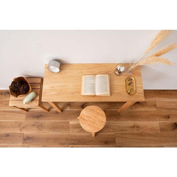 東谷 デスク 机 天然木 シンプル おしゃれ 北欧 韓国インテリア ブラウン スリム リビング 長方形 四角 コンパクト テーブル HOW-003 : kagoodya - 通販 ...