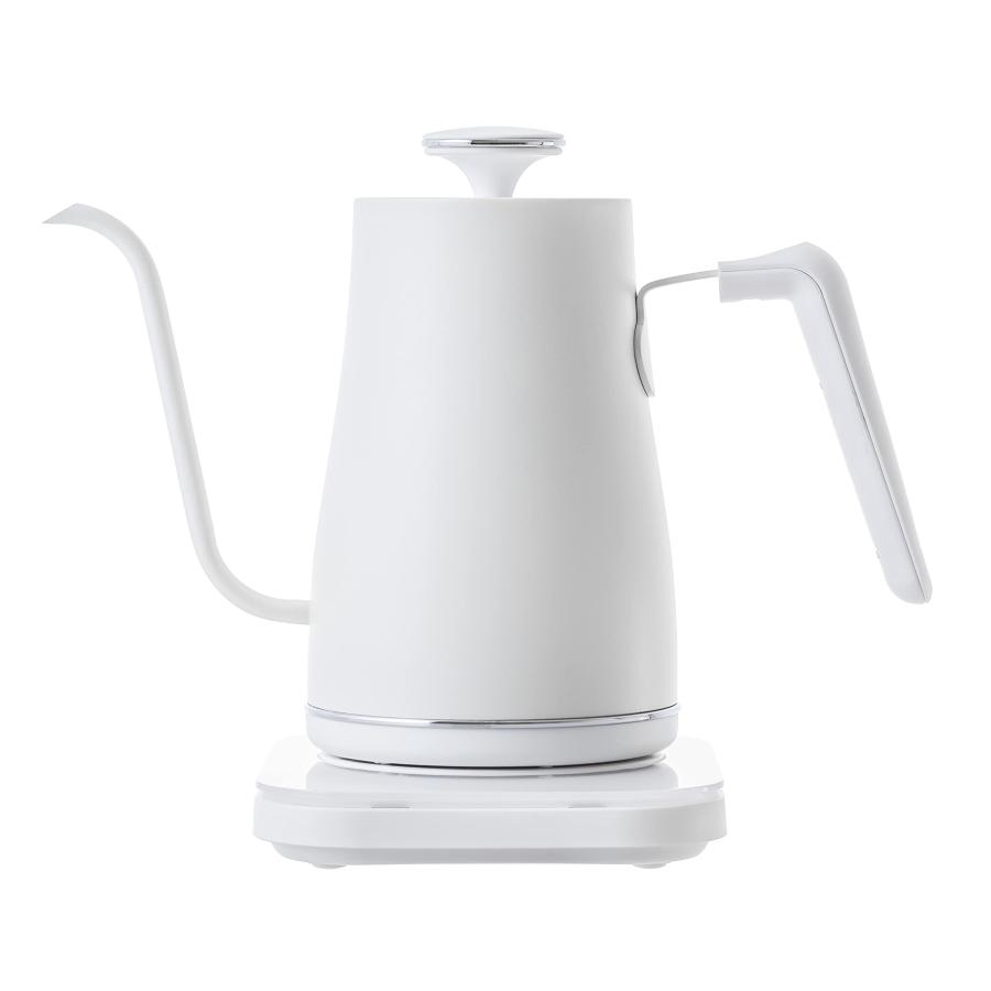 [山善] 電気ケトル 電気ポット 0.8L 一人暮らし 二人暮らし (消費電力 1200W / 温度調節/保温機能/空焚き防止機能) ホワイトシルバー : s-b0br3ptqhg ...