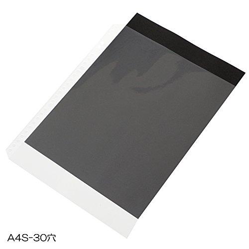 Gクラッセ MONOCHROME クリアーポケット 黒台紙入り A4S-30穴 10枚入り PAM-103B : 2220231127051626 : マキア - 通販 - Yahoo!ショッピング