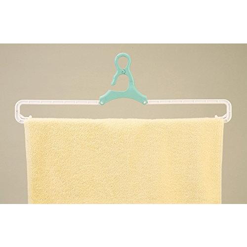 ツウィンモール フラーリ 洗濯物干し バスタオルハンガー グリーン FL-07G : マキア - 通販 - Yahoo!ショッピング