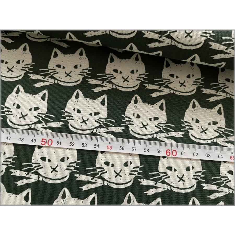 marble 50cm オックス 生地 おしゃれ プリント 布 ネコ 猫 マフラー フェイス柄 green vanilla 23E : マーブルマーケット ヤフー店 - 通販 - Yahoo ...