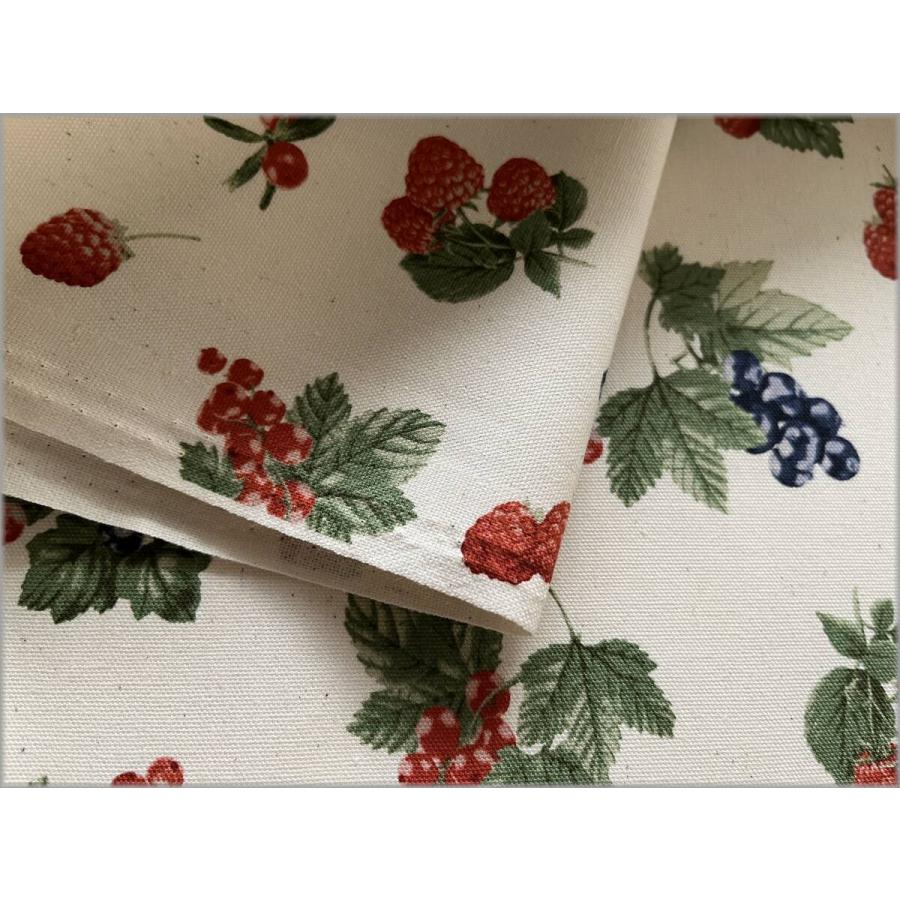 marble 1m単位 オックス 生地 布 ベリー柄 berry コットン 生成り 1B : マーブルマーケット ヤフー店 - 通販 - Yahoo!ショッピング