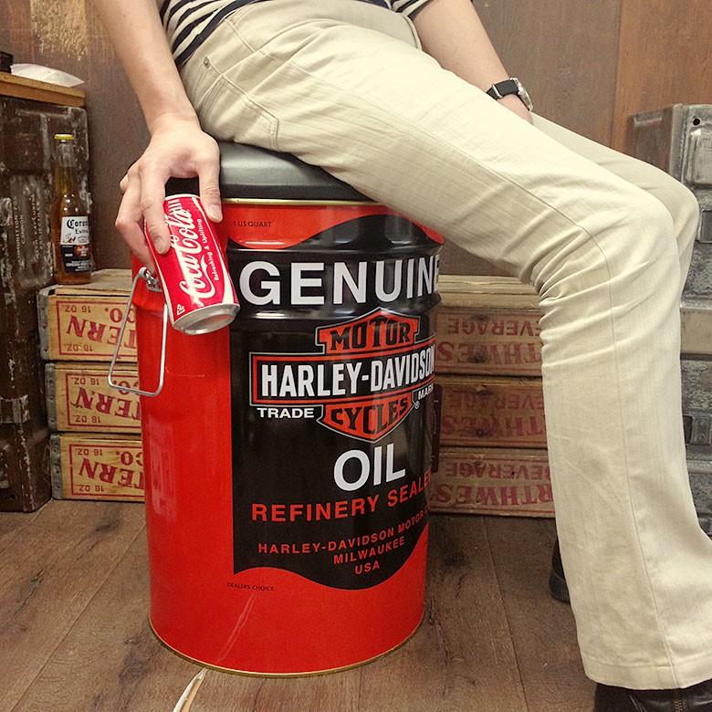 A4 HARLEY-DAVIDSON ドラム缶スツール // ハーレーダビッドソン HDL-12131 アメリカン雑貨 並行輸入品 : アメリカン雑貨のマーブルマーブル - 通販 ...