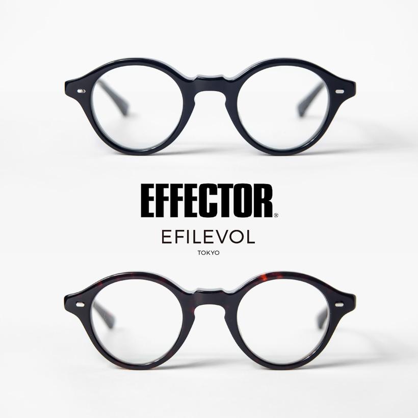EFFECTOR エフェクター エフィレボル EFILEVOL AW2 ラウンドフレーム メガネ 伊達 度付き : MARC ARROWS(マークアローズ) - 通販 - Yahoo!ショッピング