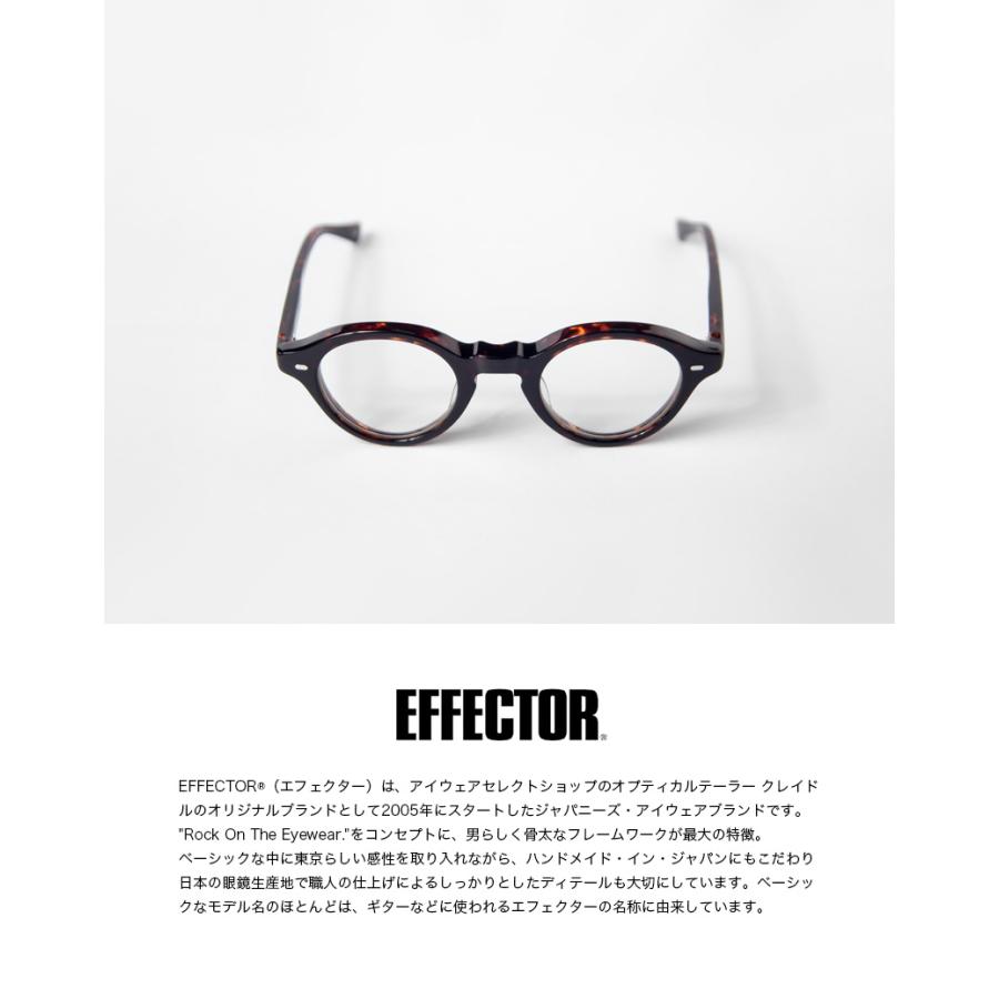 EFFECTOR エフェクター エフィレボル EFILEVOL AW2 ラウンドフレーム メガネ 伊達 度付き : MARC ARROWS(マークアローズ) - 通販 - Yahoo!ショッピング