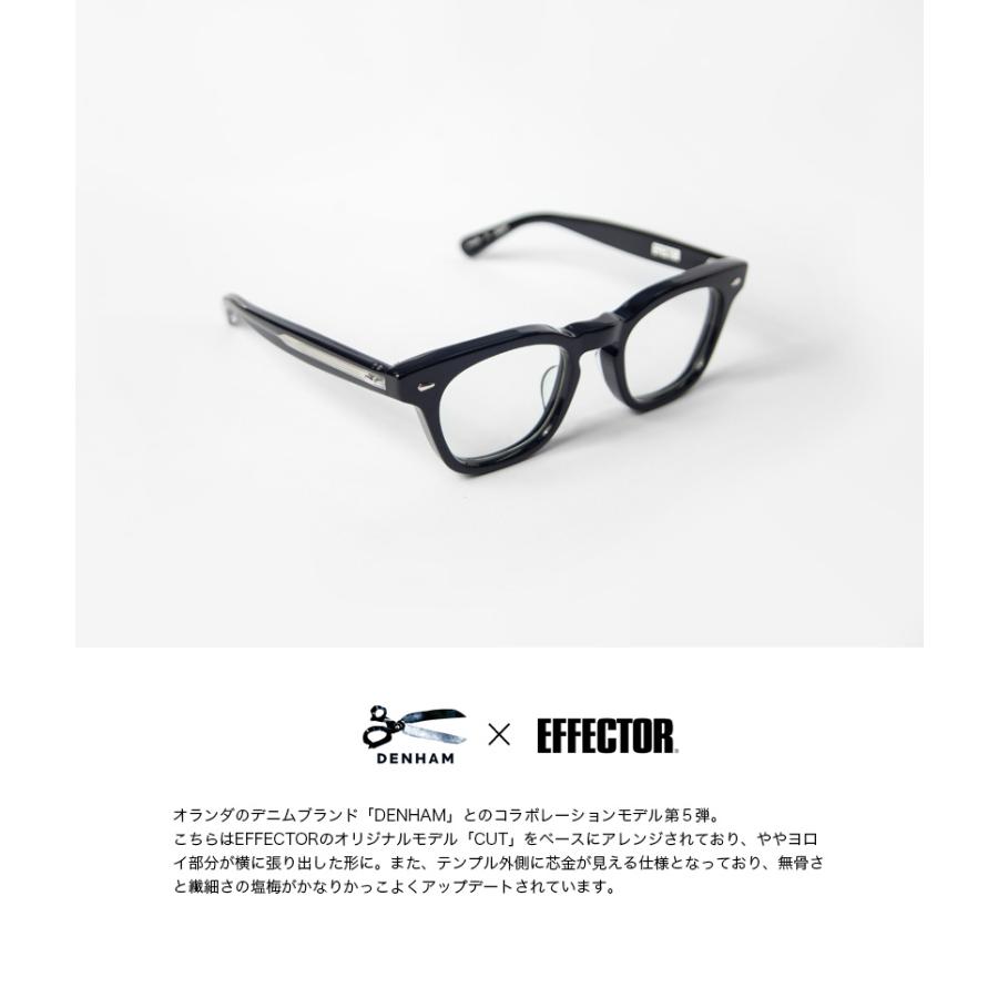 EFFECTOR エフェクター デンハム5 DENHAM5 スクエア メガネ 伊達 度付き : MARC ARROWS(マークアローズ) - 通販 - Yahoo!ショッピング