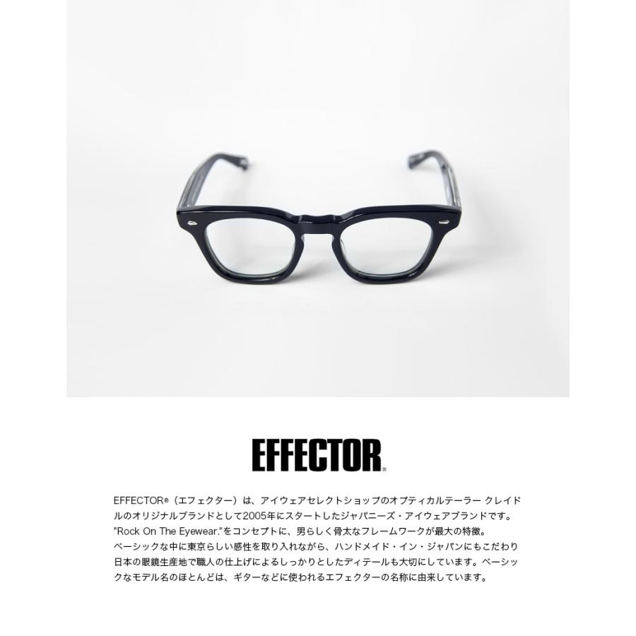 EFFECTOR エフェクター デンハム5 DENHAM5 スクエア メガネ 伊達 度付き : MARC ARROWS(マークアローズ) - 通販 - Yahoo!ショッピング