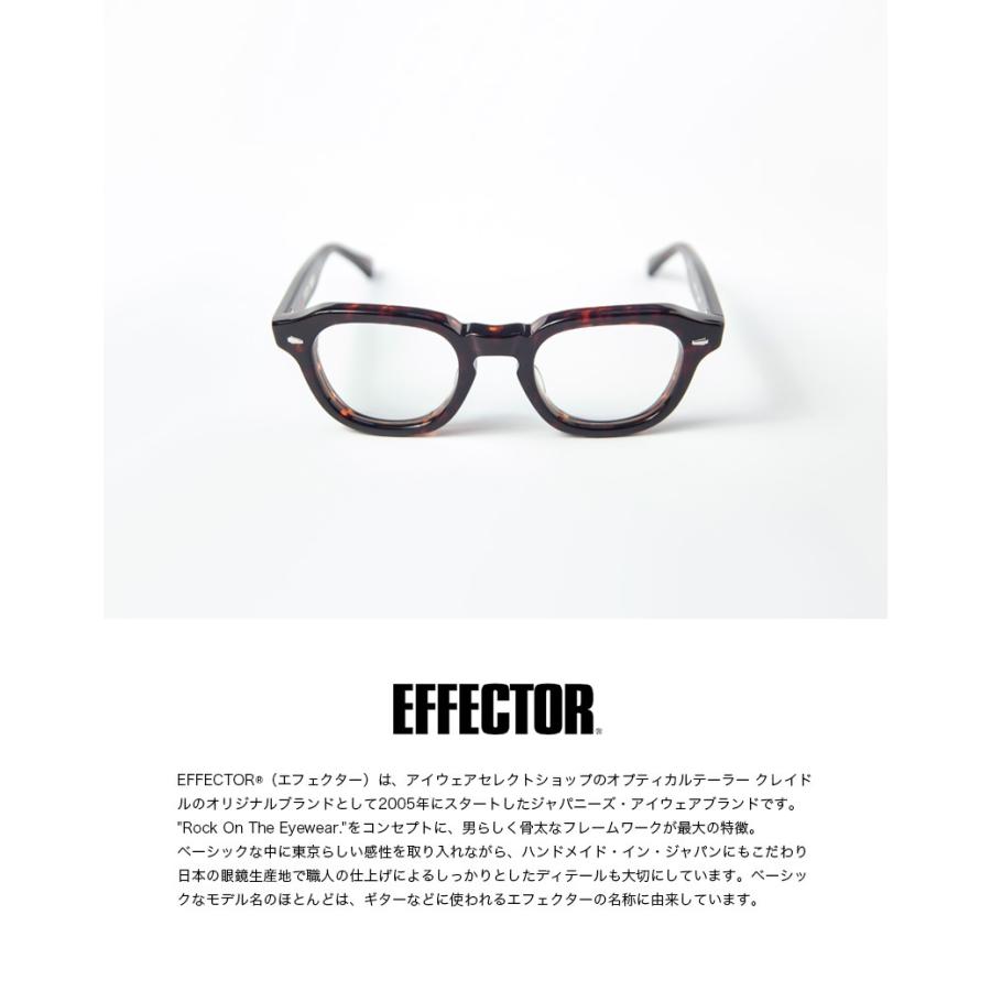 EFFECTOR エフェクター SHOUT シャウト ウェリントン メガネ 伊達 度付き : MARC ARROWS(マークアローズ) - 通販 - Yahoo!ショッピング
