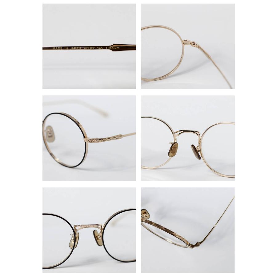 内藤熊八作 ラウンドフレーム チタン N-302 日本製 鯖江 メガネ 度付き 伊達 : MARC ARROWS(マークアローズ) - 通販 - Yahoo!ショッピング