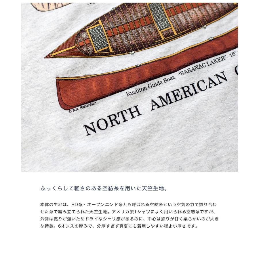 LIBERTY GRAPHICS（リバティグラフィックス） バックプリントTシャツ North American Classics メンズ ...