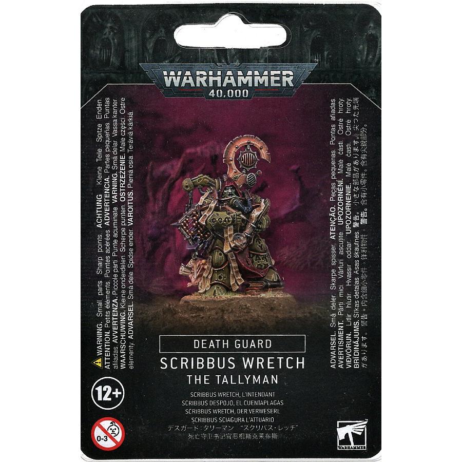 【新品】デスガード：タリーマン 『スクリバス・レッチ』 [ウォーハンマー40.000] (DEATH GUARD: SCRIBBUS ...