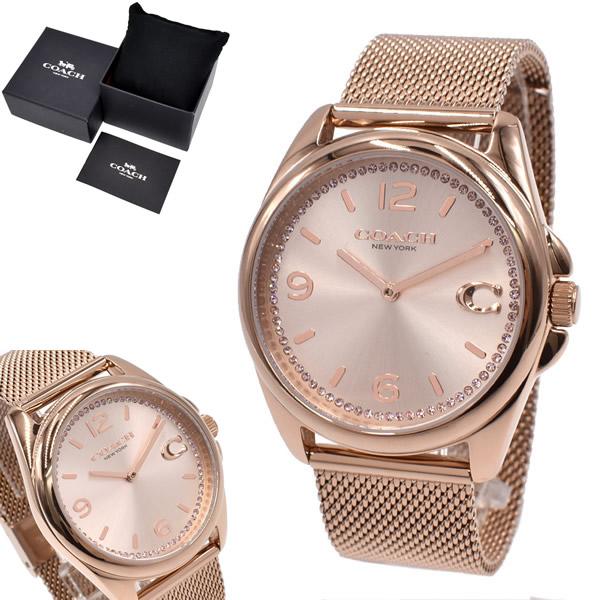 COACH コーチ 腕時計 14504143 Greyson グレイソン シグネチャー ローズゴールド レディース : marcoplus ...