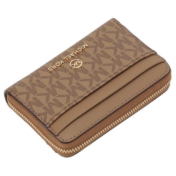 MICHAEL KORS（マイケルコース） カードケース コインケース 34H1GT9Z1B 297 HUSK MKシグネチャー 小銭入れ ...