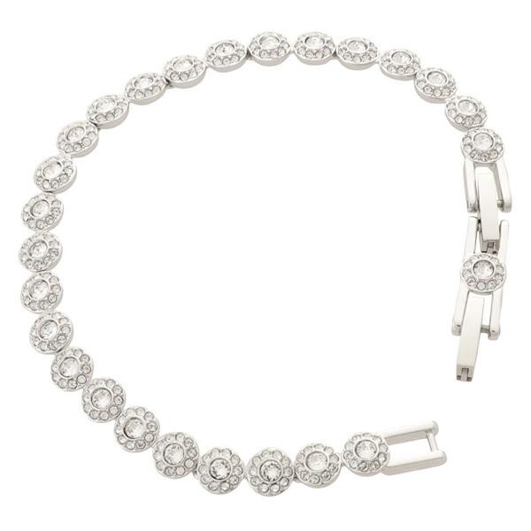 SWAROVSKI スワロフスキー ブレスレット 5071173 アンジェリック ラウンドカット クリスタル パヴェ レディース アクセサリー ...
