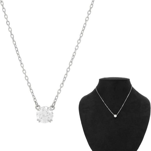 SWAROVSKI スワロフスキー ネックレス 5636706 コンステラ ラウンドカット クリスタル パヴェ ペンダント レディース ...