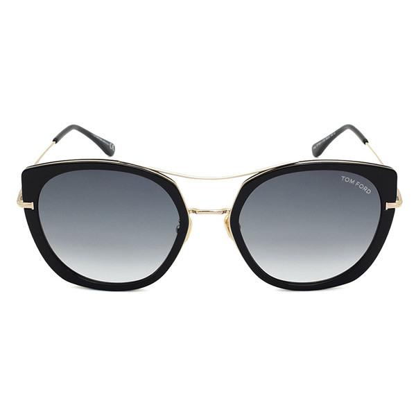 TOM FORD トムフォード サングラス FT0760-F-01B-58 TF760-F Joey メンズ ブラック ゴールド グレーグラデーション : marcoplus - 通販 ...