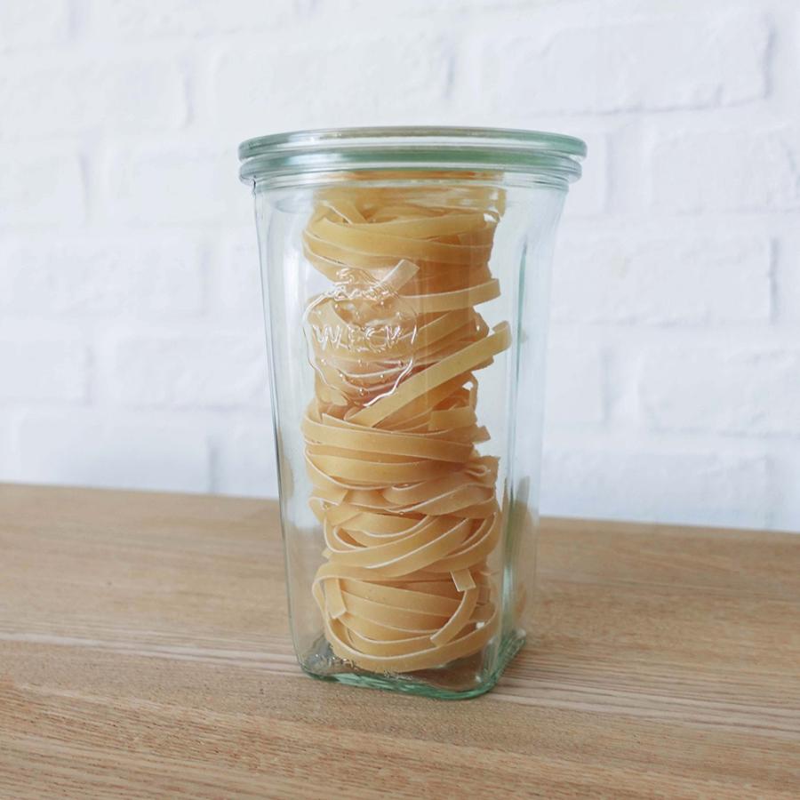 (公式ショップ)WECK QUADRO 795ml 底部分が四角い新しいWECKクアドロ : marcsSTORE Yahoo!shop - 通販 - Yahoo!ショッピング