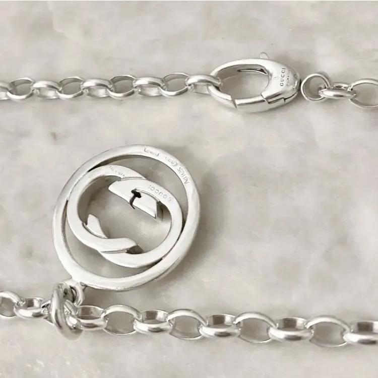 グッチ ネックレス シルバー 銀 GG 丸 SV 925 ロゴ メンズ 4 ☆ :3880:Mari Cruise - 通販 - Yahoo!ショッピング