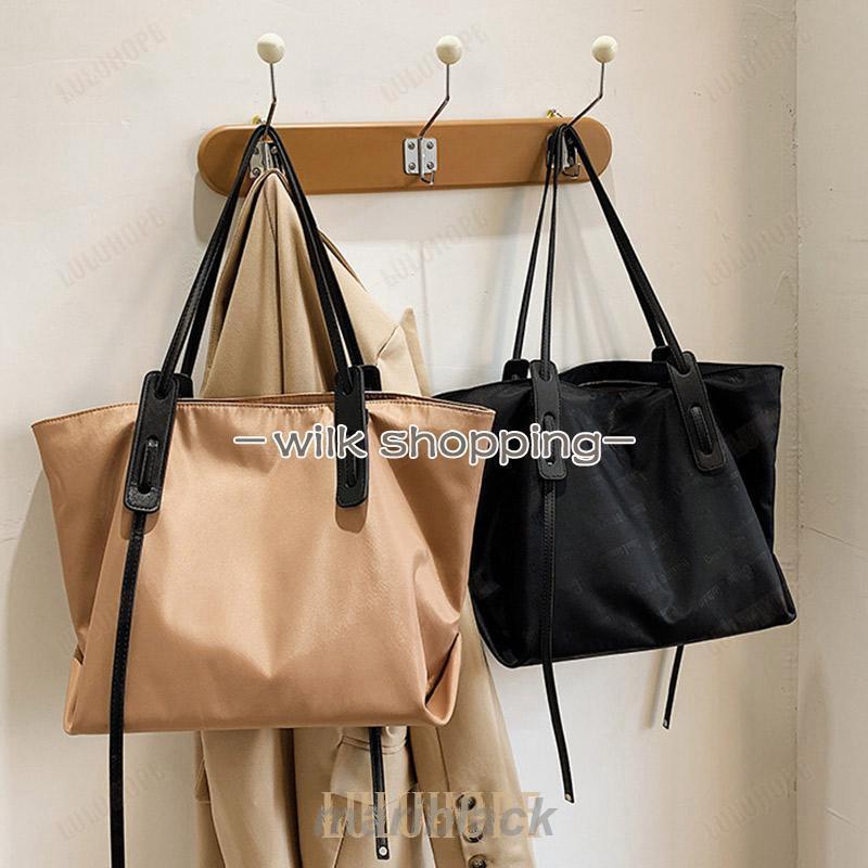 トートバッグ レディース ナイロン 通勤 a4 大きめ 軽い 40代 50代 撥水 肩掛け ファスナー おしゃれ : ks-b23-bagl114 : mariblack - 通販 ...