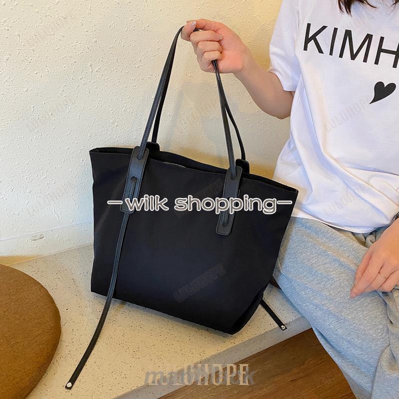 トートバッグ レディース ナイロン 通勤 a4 大きめ 軽い 40代 50代 撥水 肩掛け ファスナー おしゃれ : ks-b23-bagl114 : mariblack - 通販 ...
