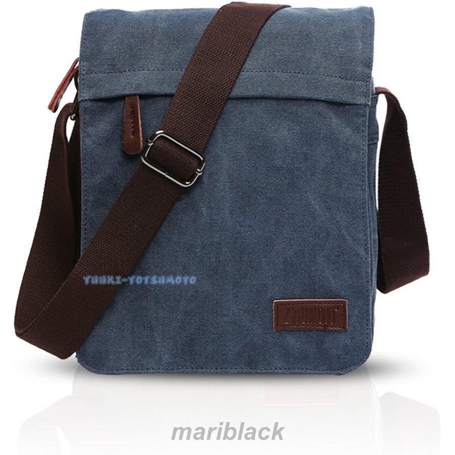 ビジネスバッグ メッセンジャーバッグ ショルダーバッグ 帆布バッグ メンズ 斜めがけ 帆布 ビジネス 通勤 大容量 アウトドア キャンバス(ブルー) : ks-b23-bagm60 ...