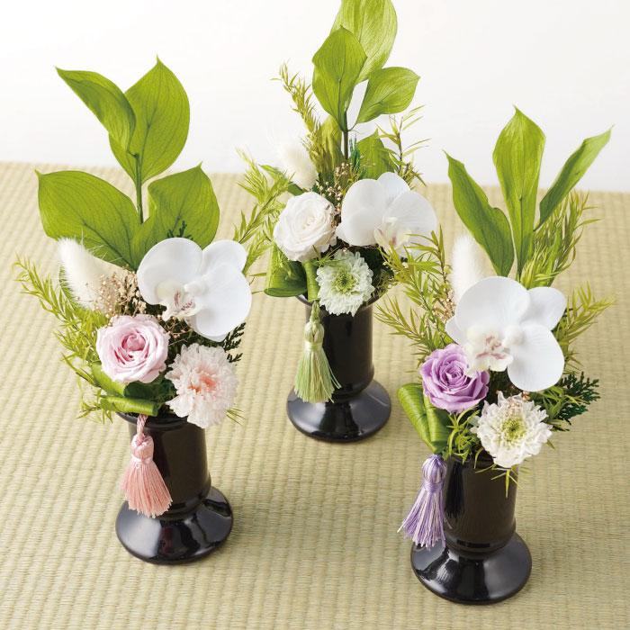 お悔やみ 花 お供えプリザーブドフラワー さやか 弔電 仏壇 御仏前 枯れない花 命日 四十九日 一周忌 法要 贈り物 : FLEGRE 2号店 - 通販 - Yahoo!ショッピング