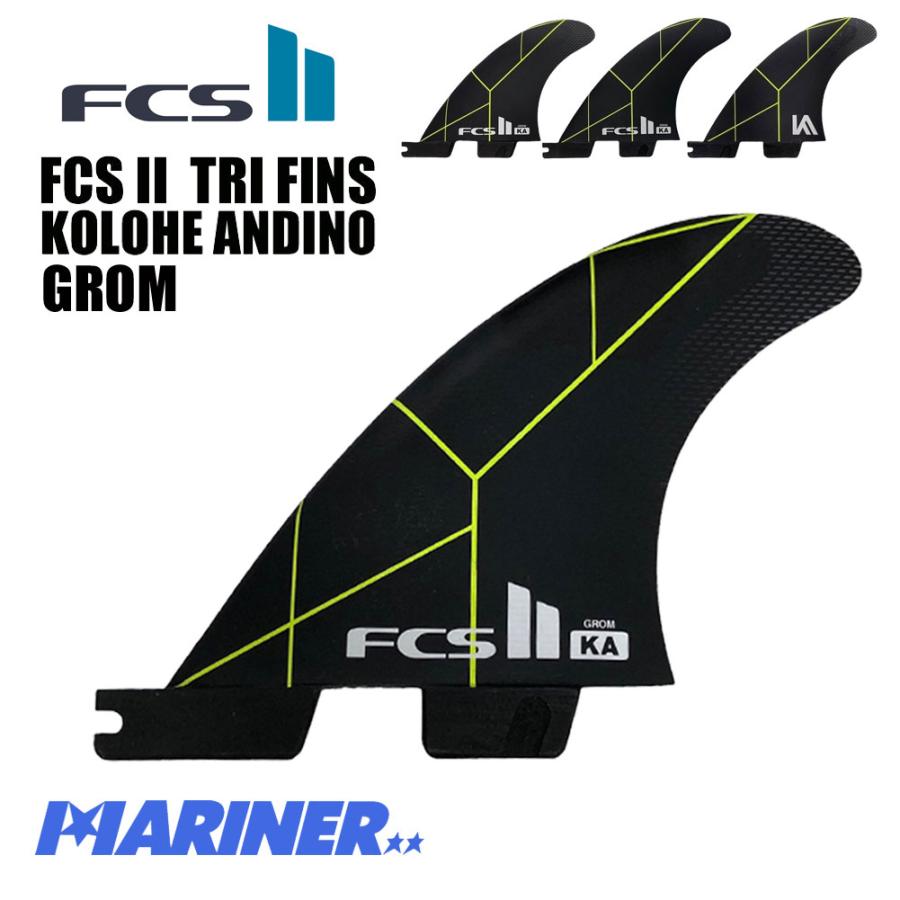 子供用 ショートボードフィン FCS2 KA PC GROM エフシーエスツー コロへ・アンディーノ : fcs2-kapc-grom : 白浜マリーナ Yahoo!店 - 通販 ...