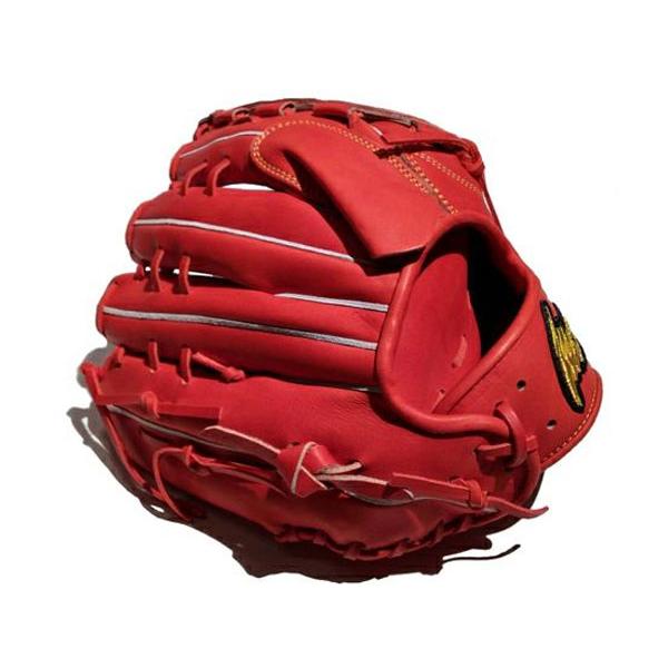 アイピーセレクト ip select ipセレクト 専用グラブ袋付き Progress Collection 硬式用グラブ 投手用 一般 オレンジ 橙色 ピッチャー Ip.040-Pc-赤 ...