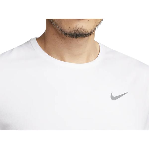 ナイキ NIKE Dri-FIT UV マイラー ショートスリーブ ランニングトップ メンズ 春 夏 ホワイト 白 スポーツ トレーニング ...