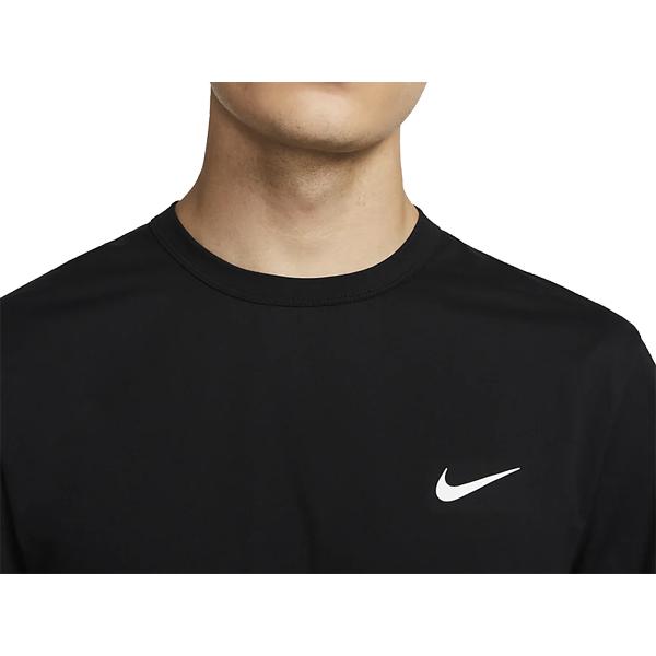 NIKE ナイキ Dri-FIT UV ハイバース ショートスリーブ フィットネストップ メンズ 春 夏 ブラック 黒 スポーツ トレーニング ...
