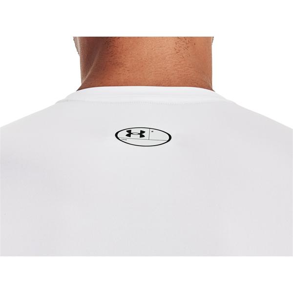 UNDER ARMOUR アンダーアーマー ヒートギアアーマー ロングスリーブ シャツ メンズ ホワイト 白 スポーツ トレーニング インナー ...