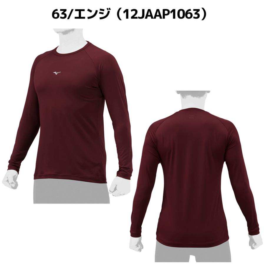 MIZUNO ミズノ ローネック 長袖 抗菌防臭 防汚 吸汗速乾 ユニセックス メンズ レディース 一般 野球 インナー アンダーシャツ ...