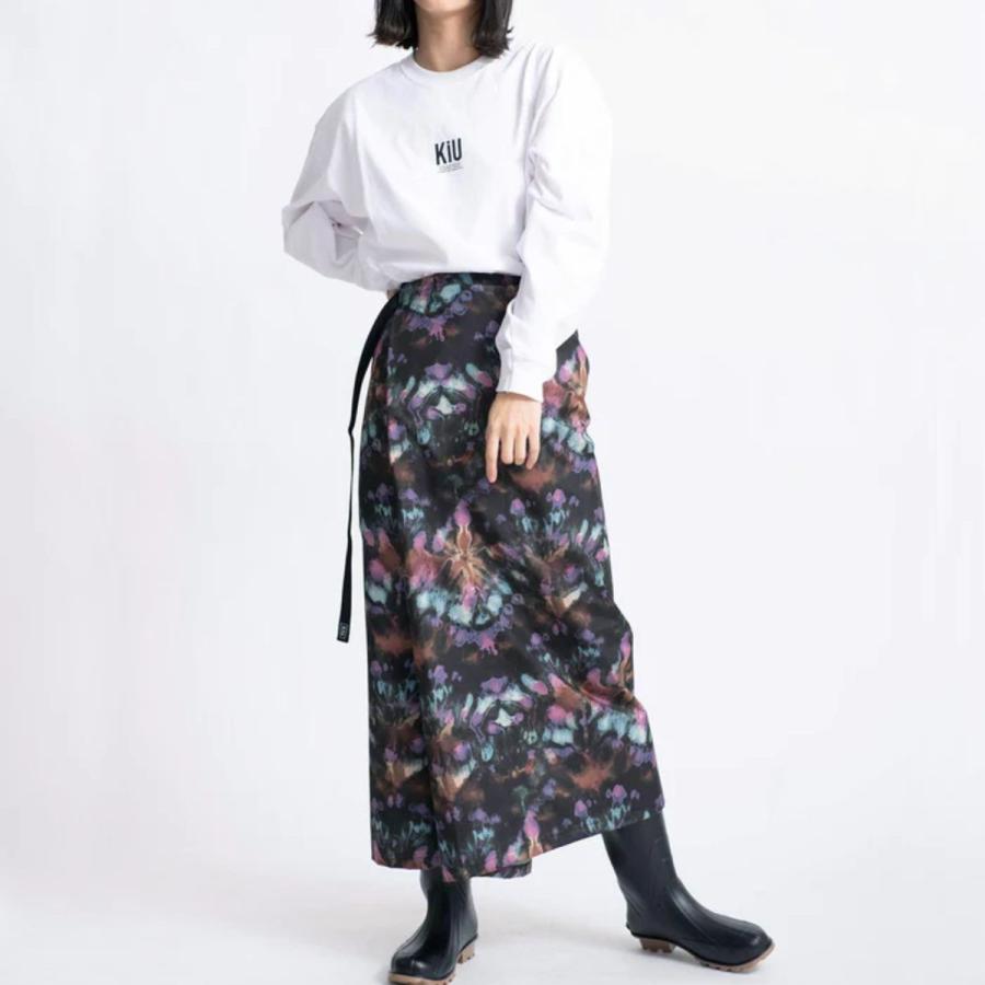 KiU キウ Kiu ウォータープルーフ ロンジースカート レディース ユニセックス オールシーズン カジュアル アウトドア ロングスカート レインスカート K212 : スポーツマリオ ...