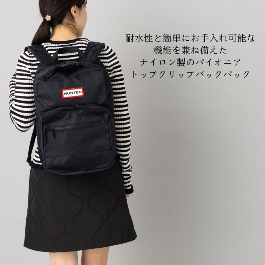 HUNTER ハンター ナイロン パイオニア ラージ トップクリップ HUNTER ハンター ナイロン パイオニア ラージ トップクリップ