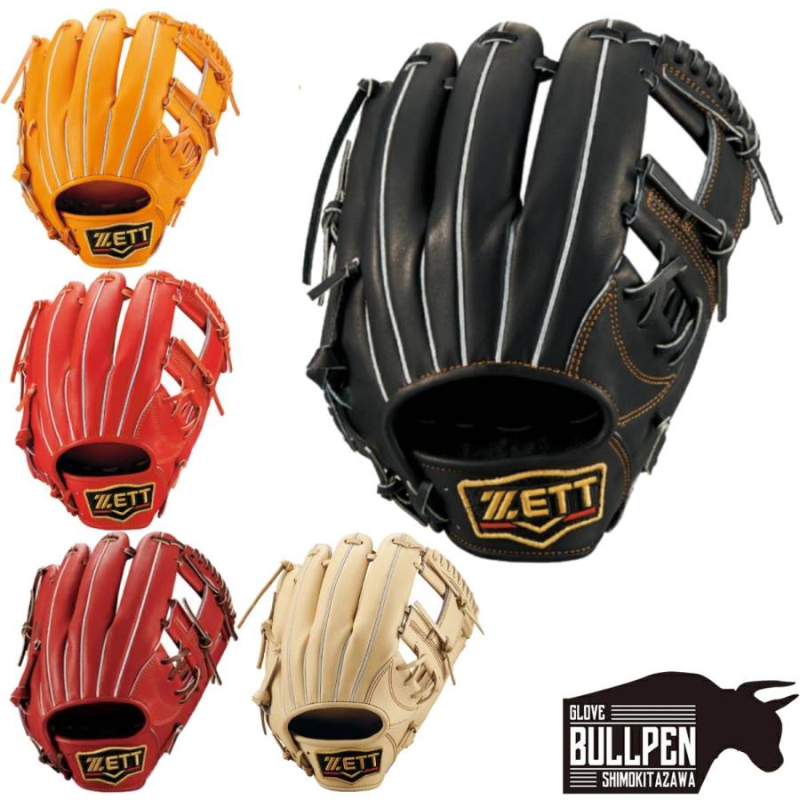 ゼット ZETT プロステイタス PROSTATUS 軟式用グラブ 内野手用 二塁手 遊撃手 サイズ4 今宮タイプ 一般 単色 野球 グローブ 今宮モデル BRGB30270 : スポーツ ...
