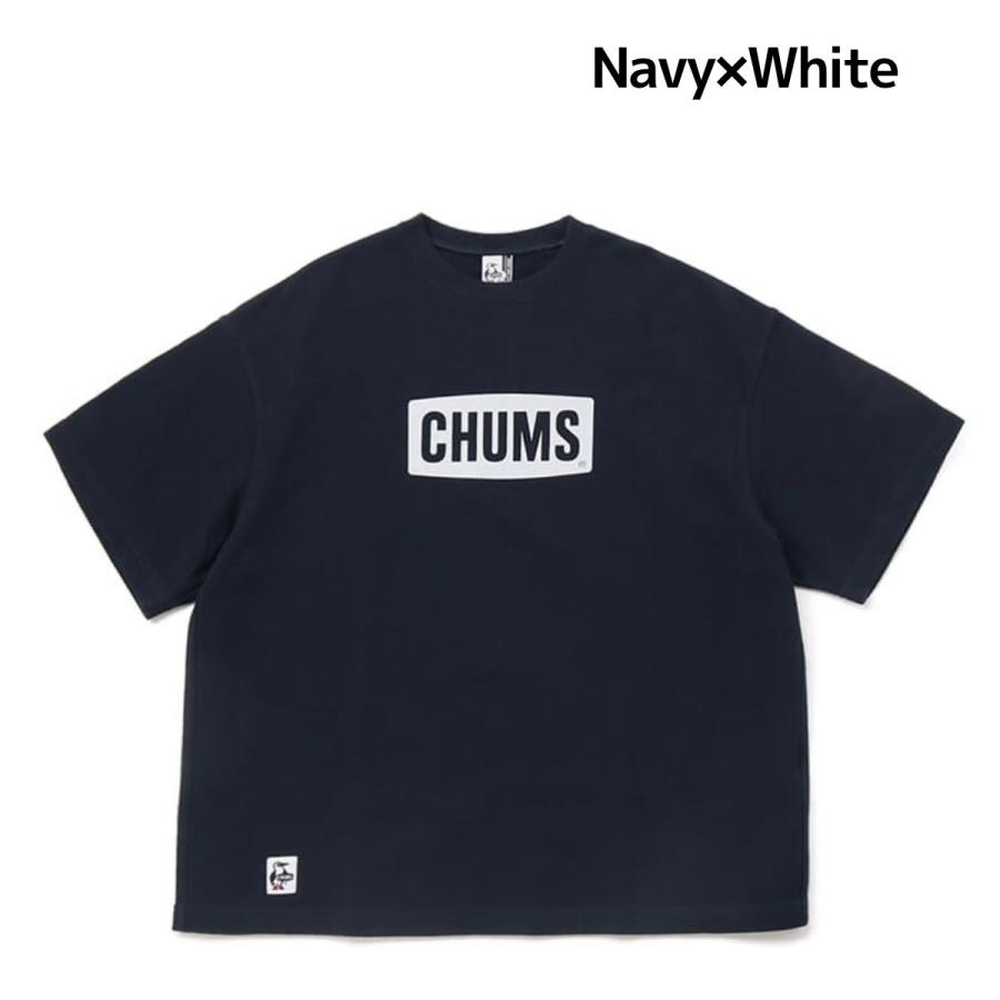 CHUMS チャムス オーバーサイズドショートスリーブチャムスクルートップループパイル メンズ カジュアル 半袖 シャツ Tシャツ スウェット 綿100% CH00-1446 : スポーツ ...