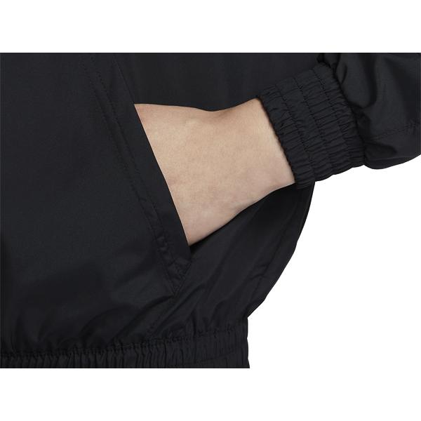 NIKE ナイキ スポーツウェア クラシック ウーブン ルーズ UV プロテクション フーデッド ジャケット レディース ブラック 黒 パーカー FV6299-010 : スポーツマリオ ...