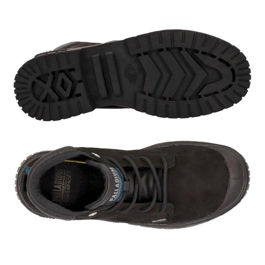 PALLADIUM パラディウム SP20 CUFF LTH WP カフ レザー ウォータープルーフ ユニセックス 撥水 ブラック シューズ ...