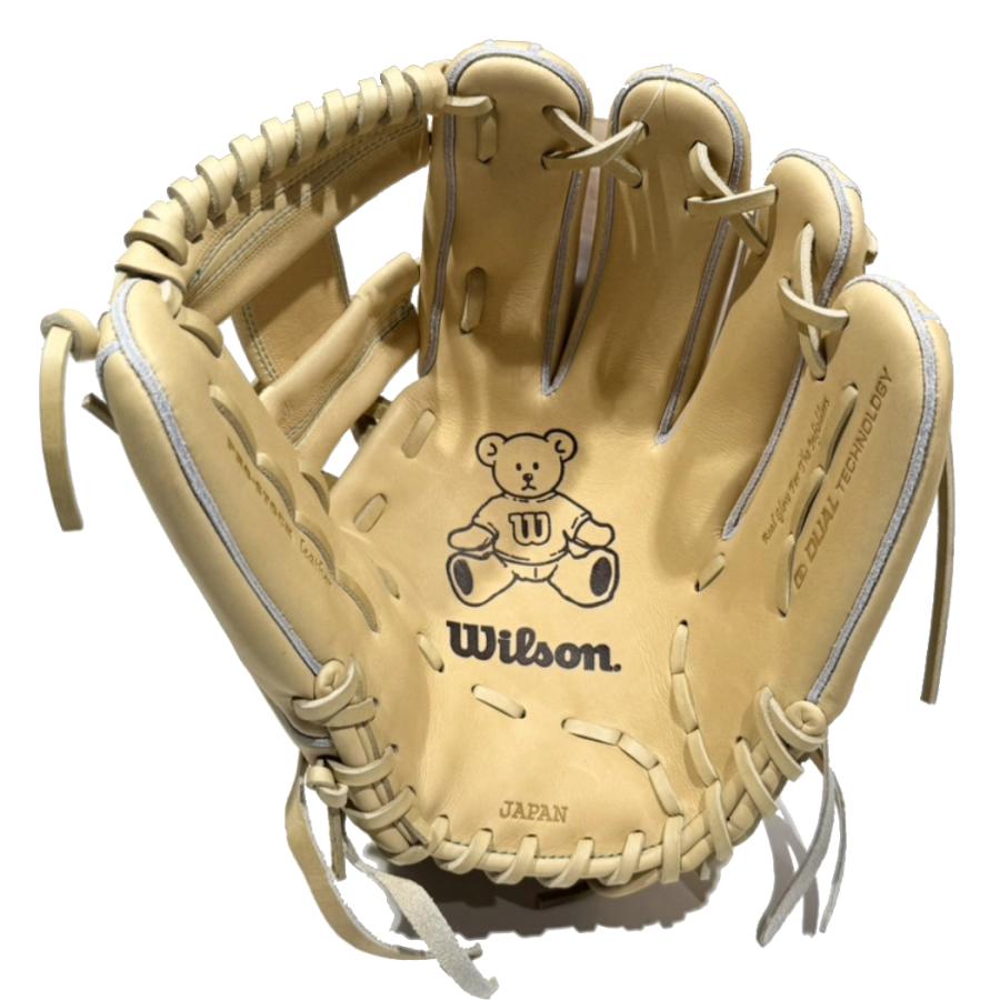ウイルソン/ウィルソン Wilson マリオオリジナル 硬式用グラブ 内野手用 1723型 29.8cm 一般 小指2本入れ推奨 ブロンド×ブロンド 野球 グローブ MOGKW-1723 ...