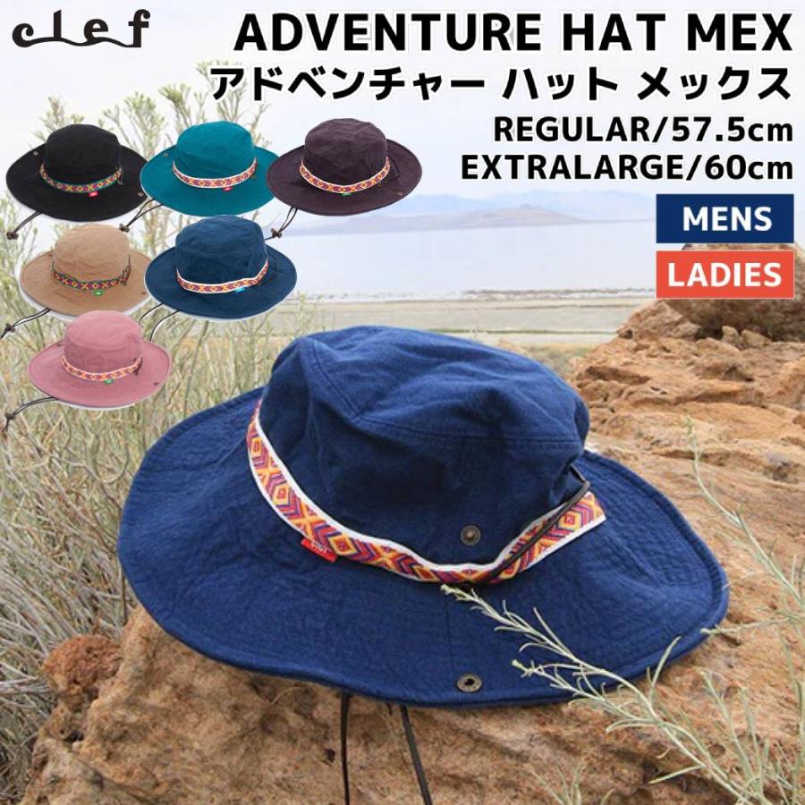 クレ Clef ADVENTURE HAT MEX アドベンチャー ハット メックス メンズ レディース ユニセックス 帽子 カジュアル ...