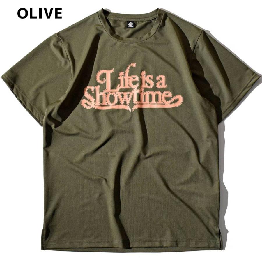 ELDORESO（エルドレッソ） ELDORESO Life is Tee メンズ レディース ユニセックス グリーン カーキ ホワイト スポーツ トレーニング 半袖 Tシャツ ランニング ...