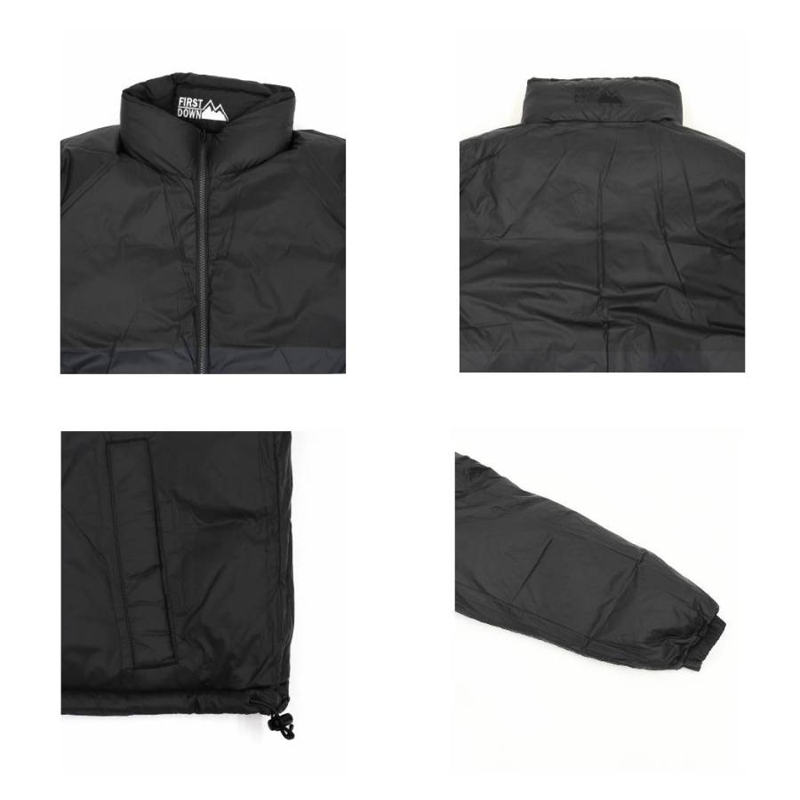 FIRST DOWN ファーストダウン BUBBLE JACKET SHORT バブルダウンジャケット ショート メンズ レディース ユニセックス 秋 冬 F742040 03 06 ...