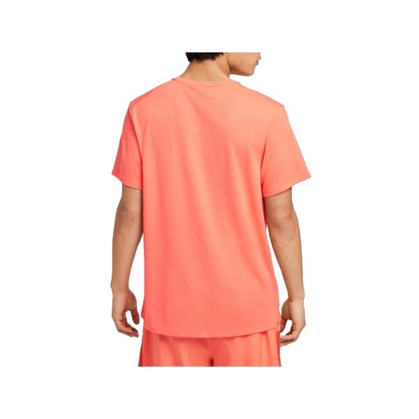 NIKE ナイキ Dri-FIT UV マイラー ショートスリーブ ランニングトップ メンズ 春 夏 オレンジ 橙 スポーツ トレーニング ...