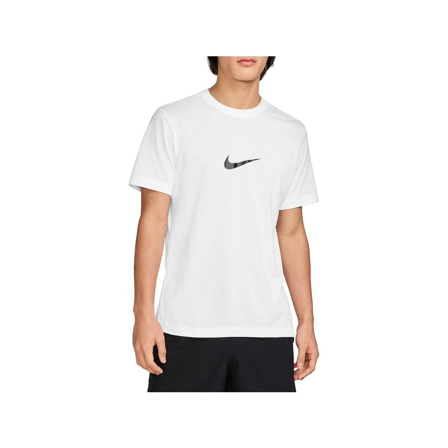 NIKE ナイキ Dri-FIT フィットネス Tシャツ メンズ 春 夏 ホワイト 白 スポーツ トレーニング 半袖 HJ3614-100 ...