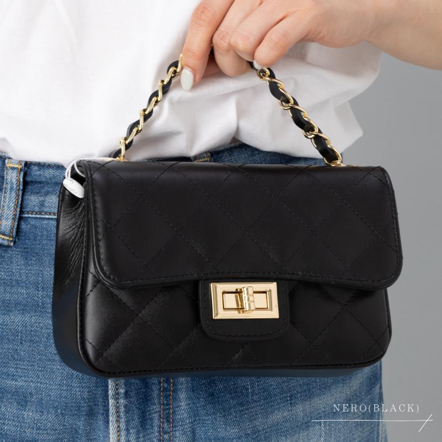 AULENTTI（オウレンティ） オーレンティ レザーキルティングチェーン