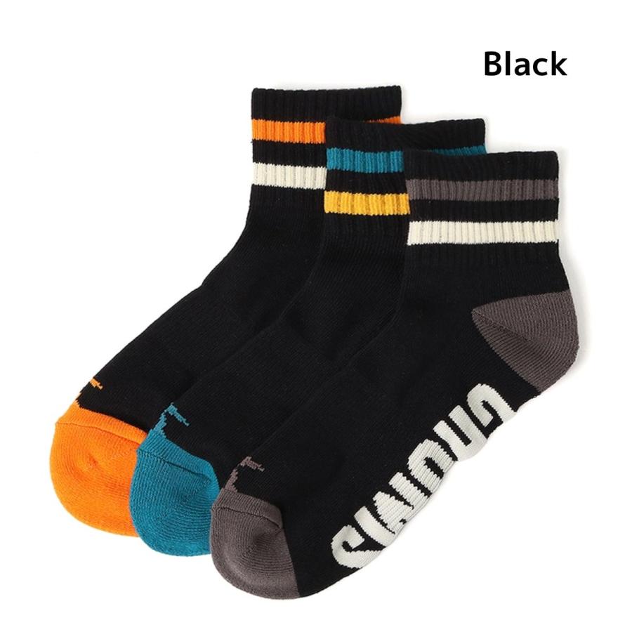 CHUMS チャムス 3Pラインクルーソックス メンズ レディース ユニセックス カジュアル アウトドア 靴下 3足組 抗菌 防臭 ラインソックス おしゃれ CH06-1128 : スポーツ ...