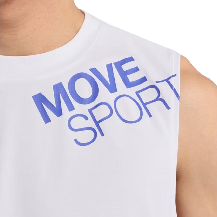 MOVESPORT ムーブスポーツ SUNSCREEN TAIKYU ハイゲージスリーブレスシャツ メンズ 春 夏 ホワイト 白 袖なし タンクトップ ST5SHT07M-WHPP ...
